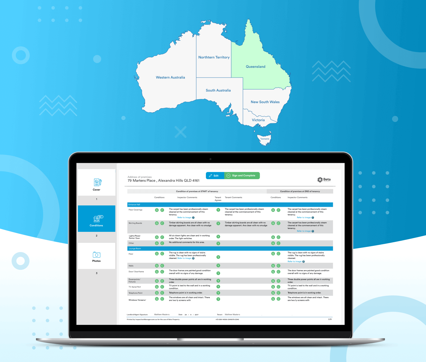 Update to Queensland Ingoing & Outgoing report templates - Inspection ...