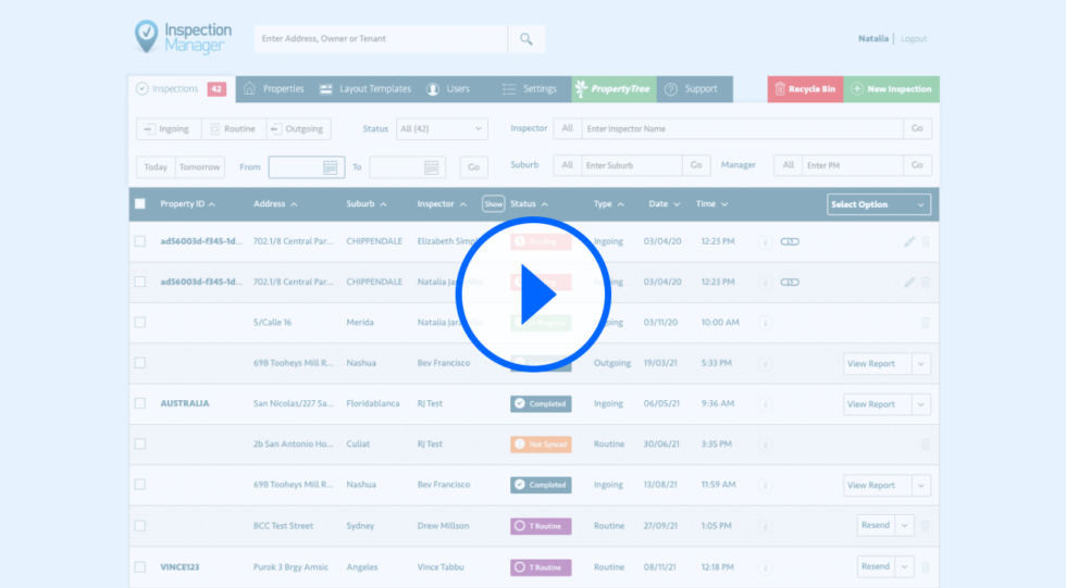 New to IM - Inspection Manager